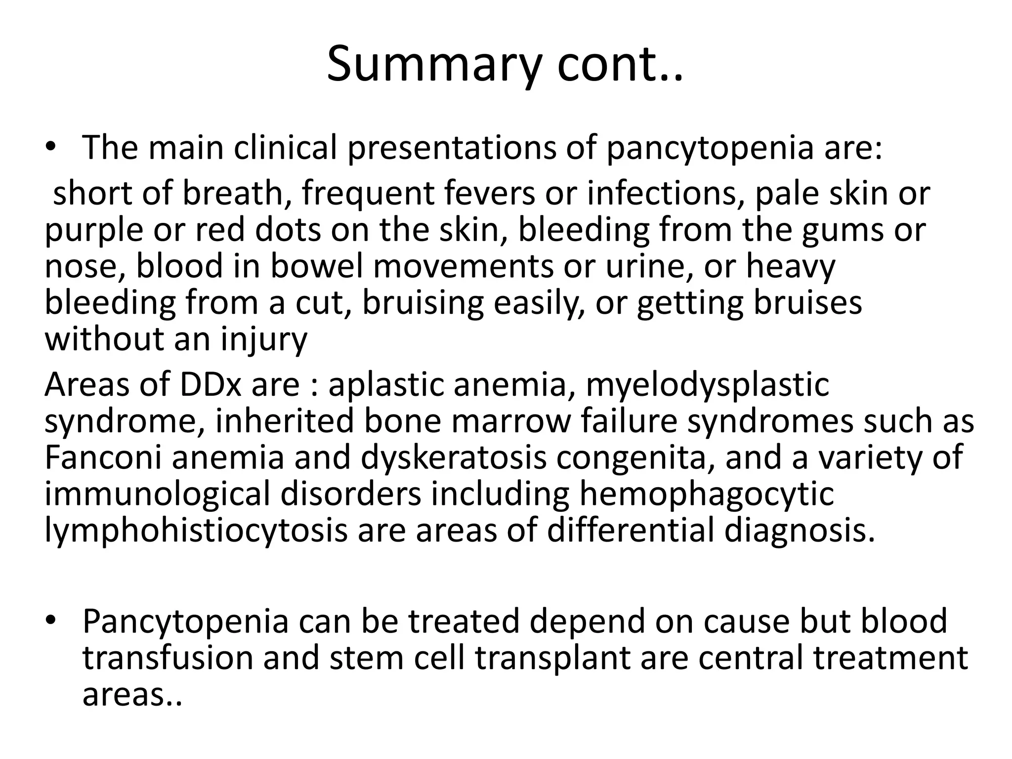 pancytopenia.pptx neonatal hematologic disorder anemia platelate defficiency | PPTX