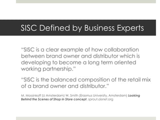 Store in Store Marketing | PPT