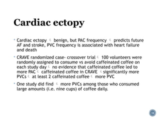 Coffee and cardiovascular disease ESC guidelines | PPTX