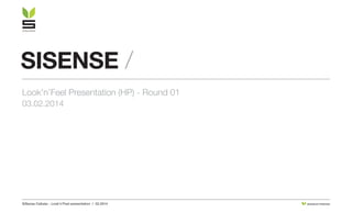 Sisense look&feel | PDF