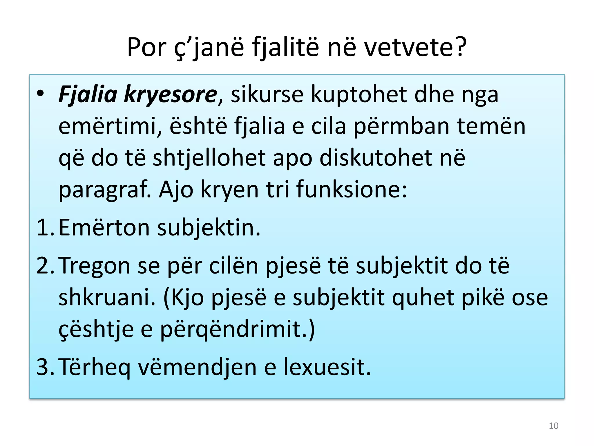 Si shkruhet ese me paragraf | PDF