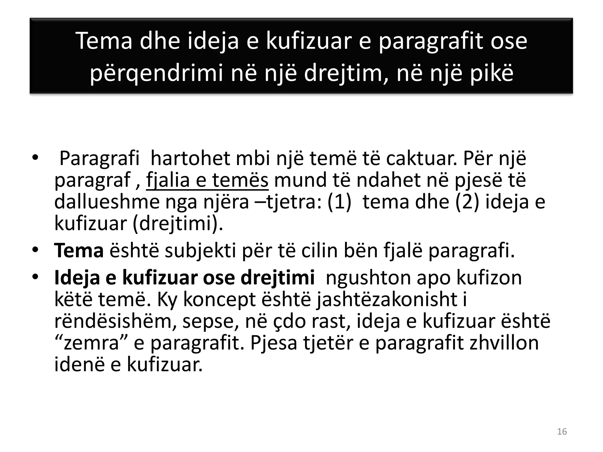 Si shkruhet ese me paragraf | PDF
