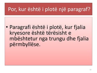 Si shkruhet ese me paragraf | PDF