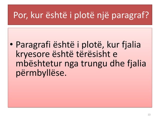 Si shkruhet ese me paragraf | PDF