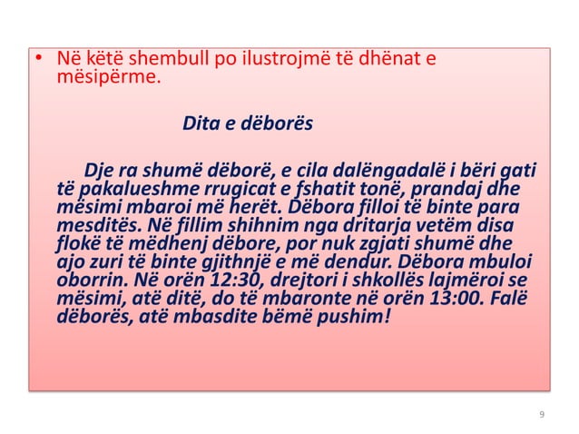 Si shkruhet ese me paragraf | PDF