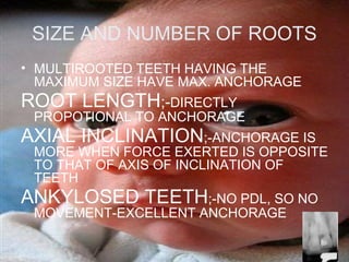 Anchorage in orthodontics | PPT