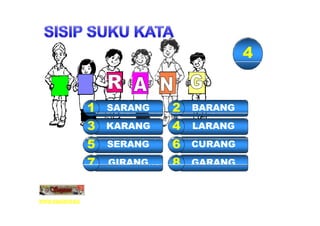 Sisip suku-kata | PPTX