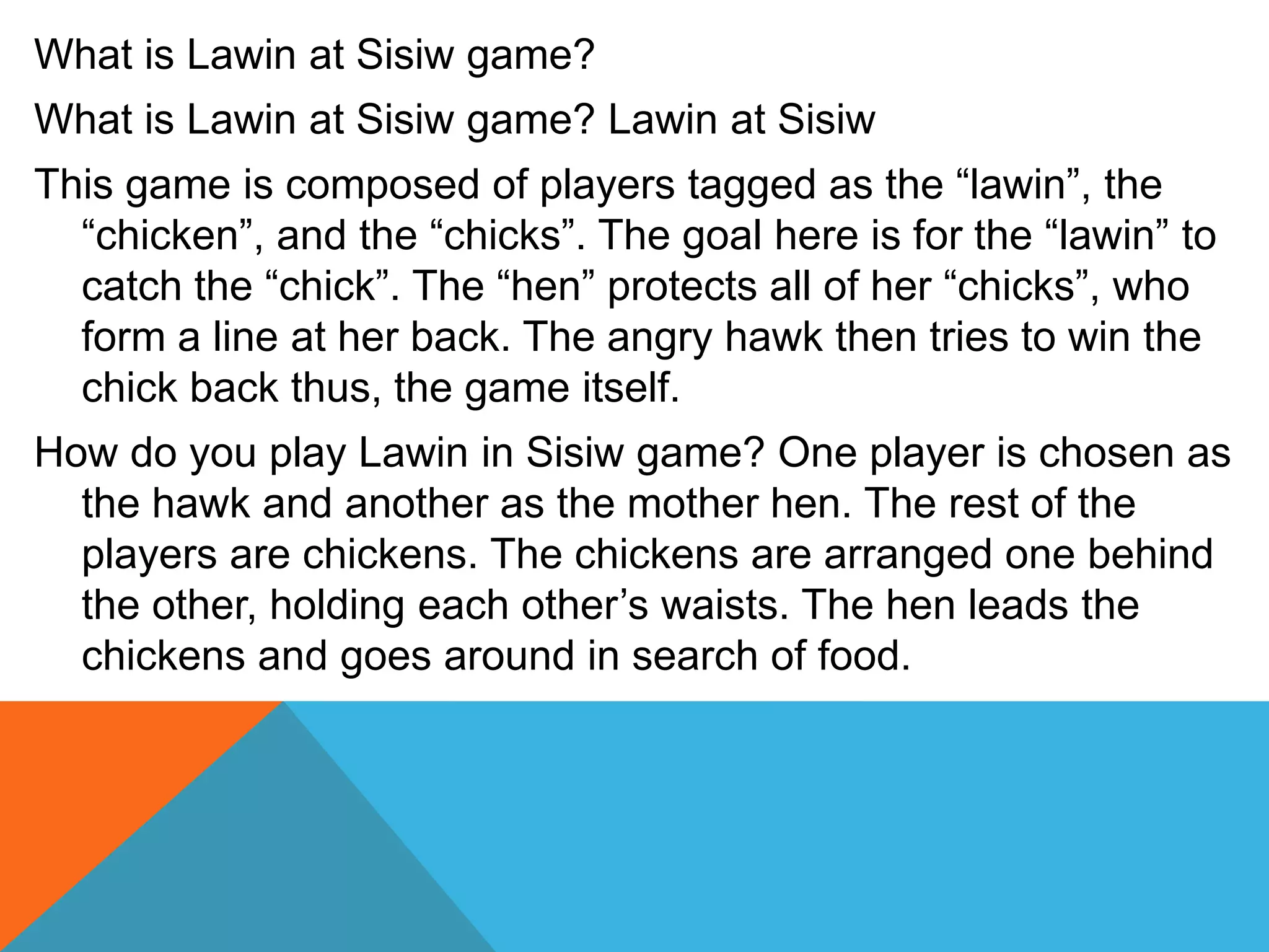Sisiw at Lawin.pptx