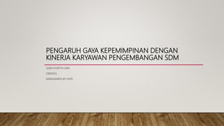 Siska puspita sari(1961025) ppt mnj sdm | PPTX