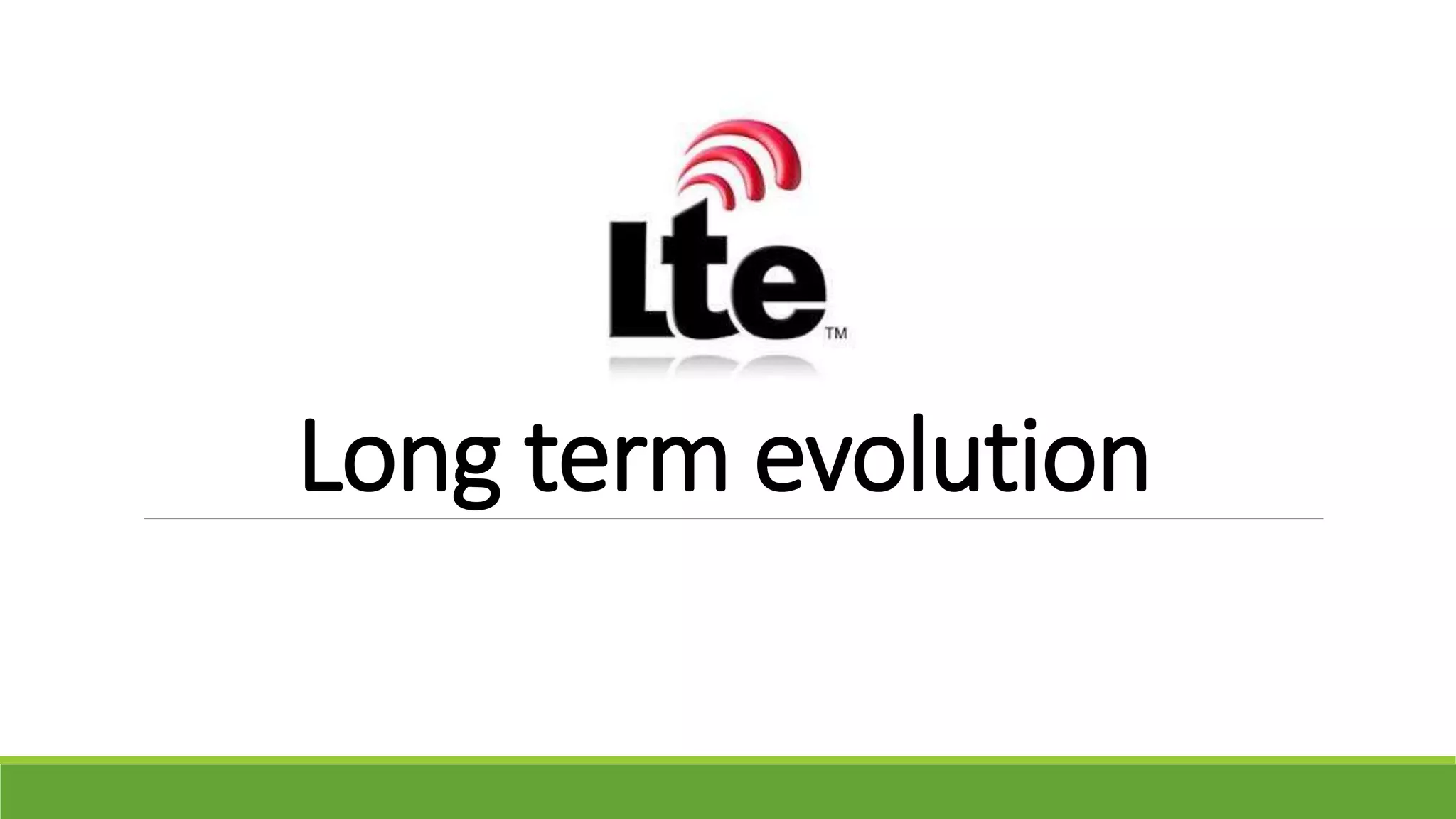 Teknologi LTE | PPTX