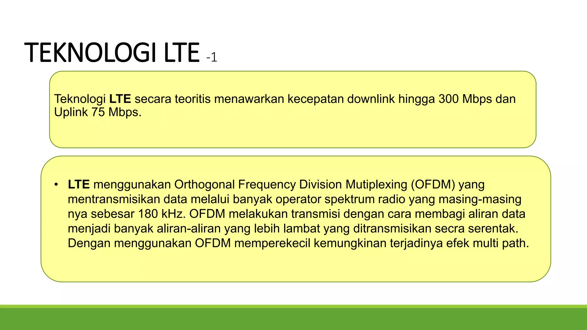 Teknologi LTE | PPTX