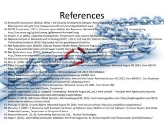 VULNERABILITIES AND EXPLOITATION IN COMPUTER SYSTEM – PAST, PRESENT ...
