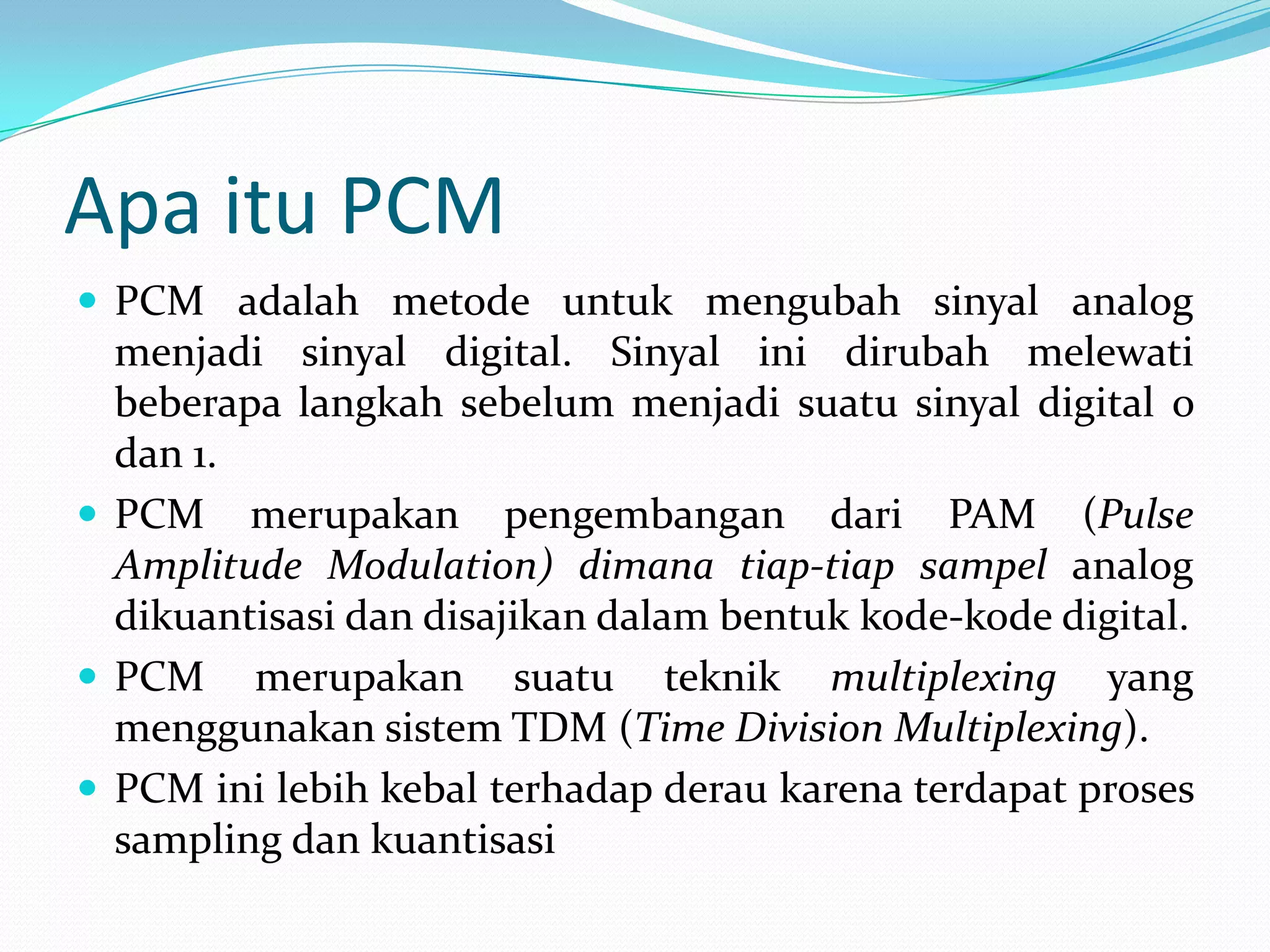 Siskom pcm | PPTX