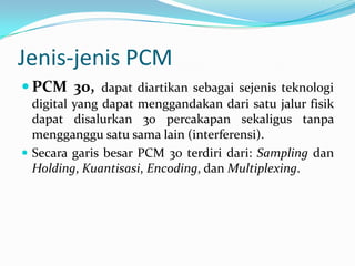 Siskom pcm | PPTX