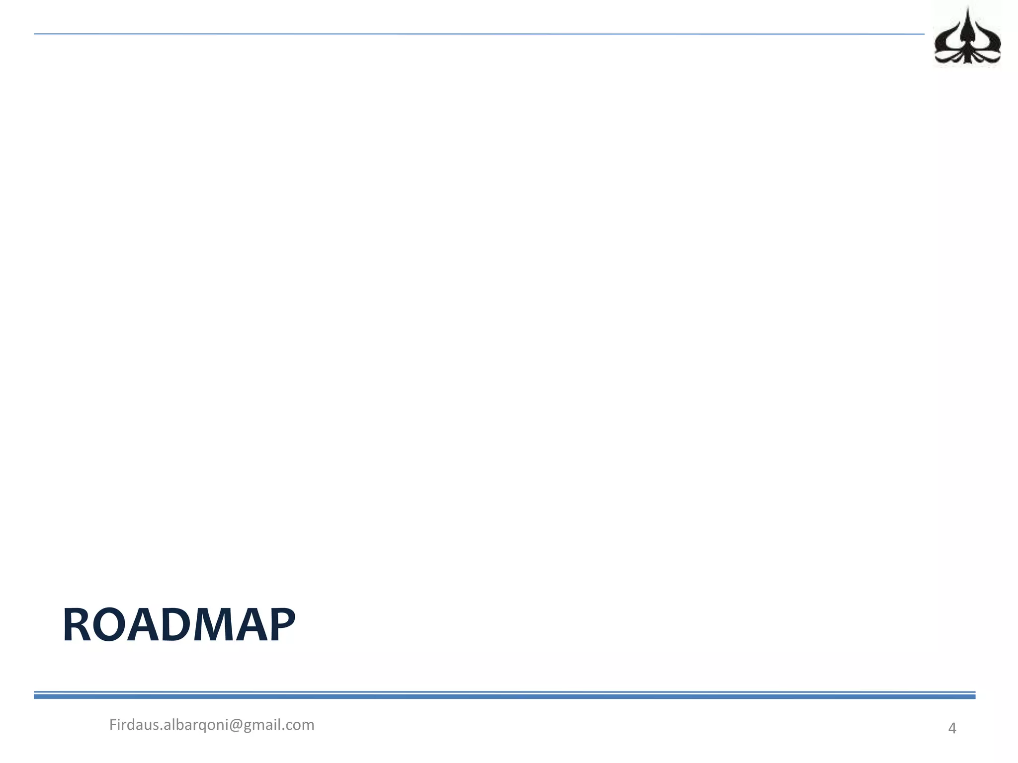 PETA PANDUAN (ROAD MAP) DAN RENCANA AKSI SISTEM LOGISTIK NASIONAL | PPTX