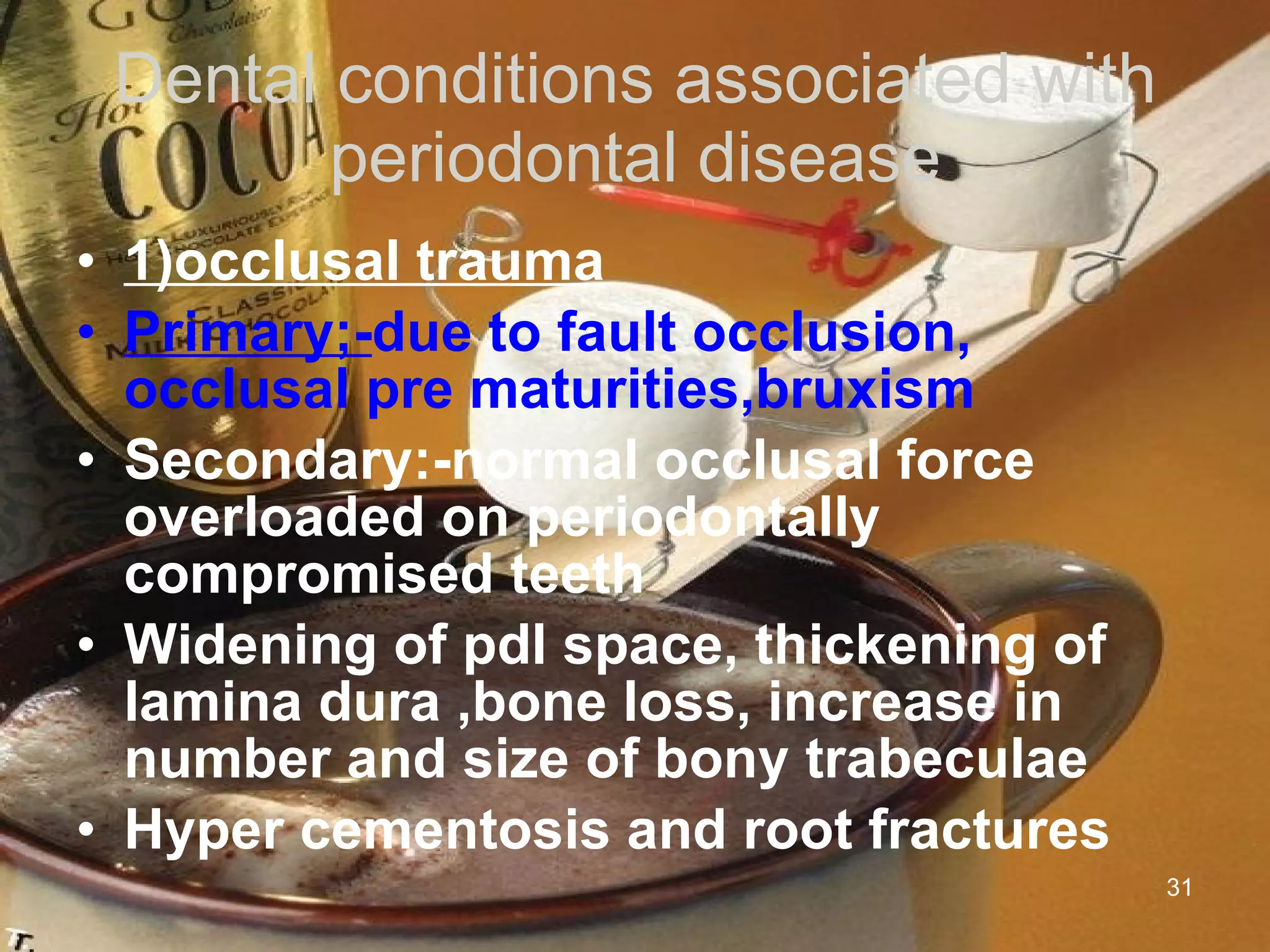 radiographic diagnosis of periodontal disease | PPT