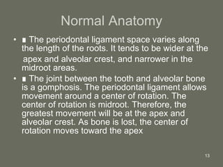 radiographic diagnosis of periodontal disease | PPT
