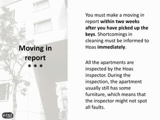 Checklist for moving in | PPTX