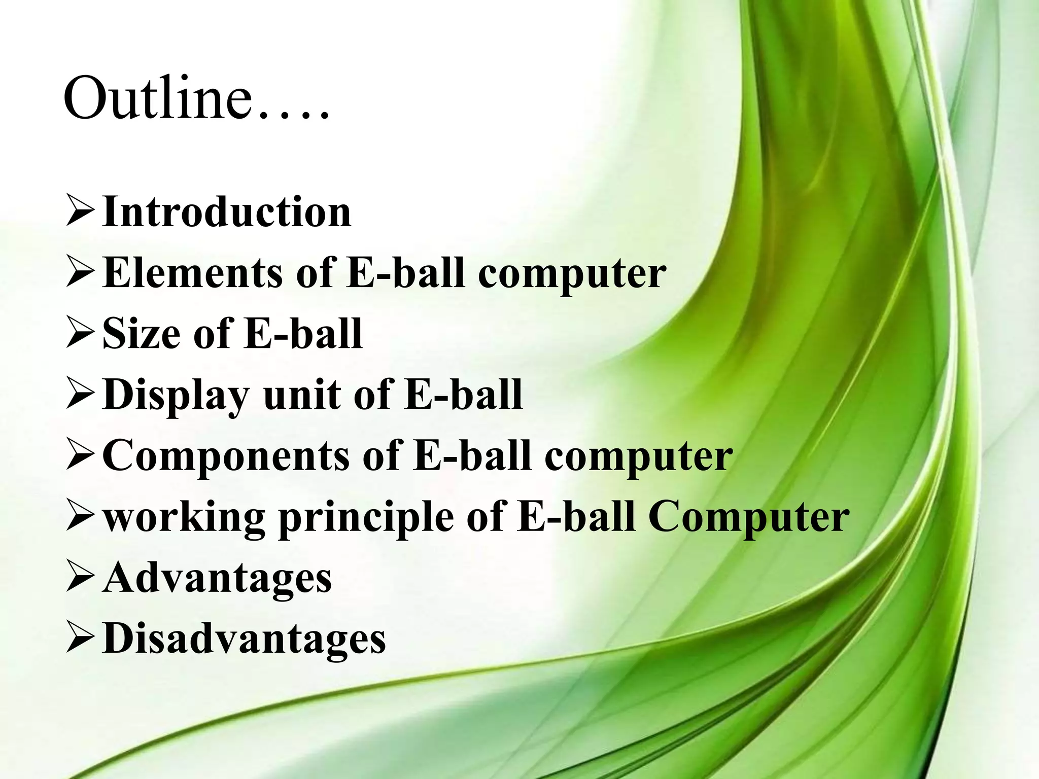 E-ball Technology | PPTX