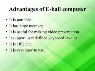 E-ball Technology | PPTX