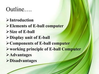 E-ball Technology | PPTX