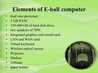 E-ball Technology | PPTX