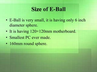 E-ball Technology | PPTX