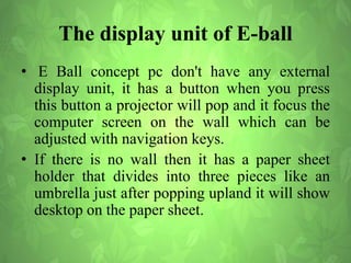 E-ball Technology | PPTX