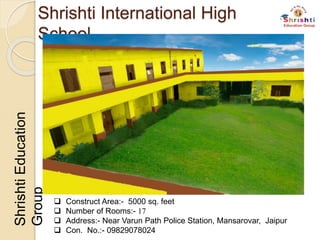 Shrishti International School, Shrishti Education Group Profile | PPT