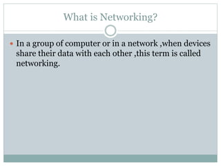 COMPUTER NETWORKS | PPT