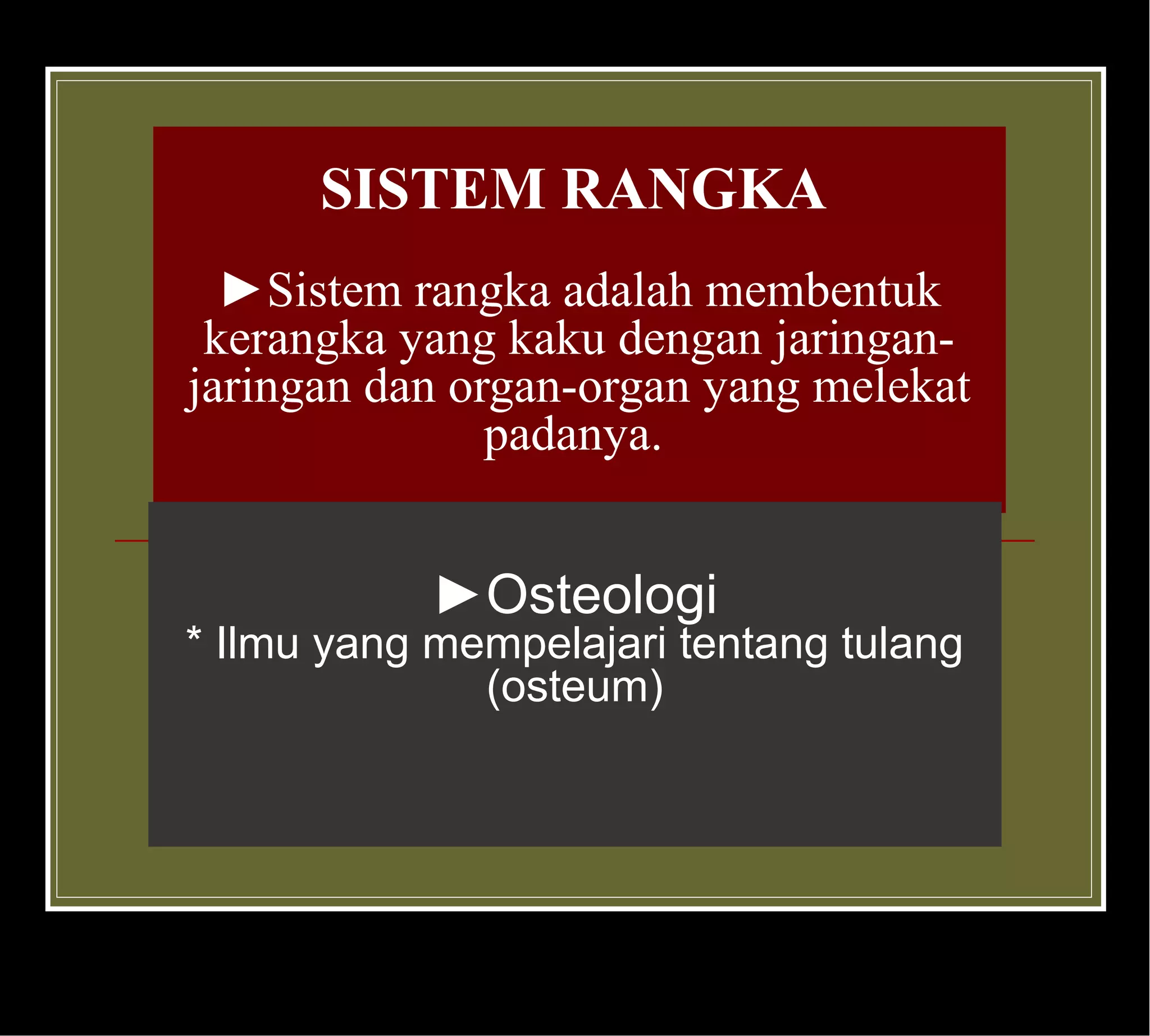 Sistem Rangka | PPT