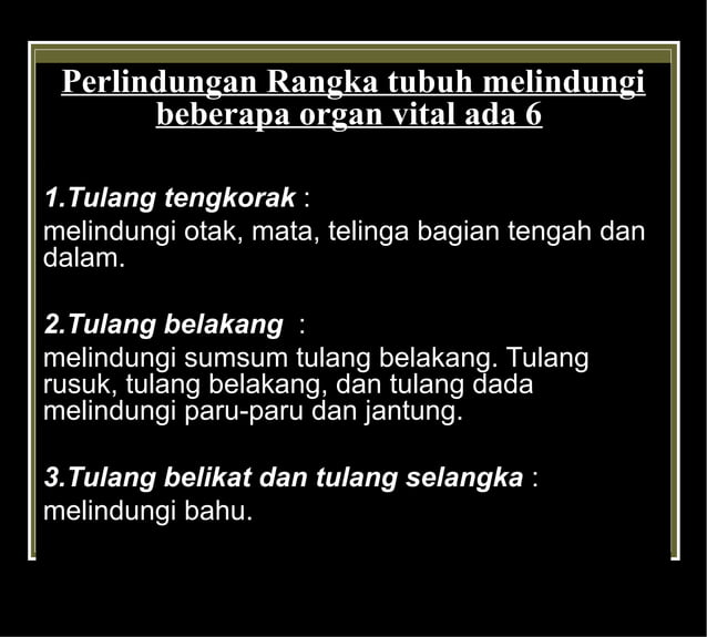 Sistem Rangka | PPT