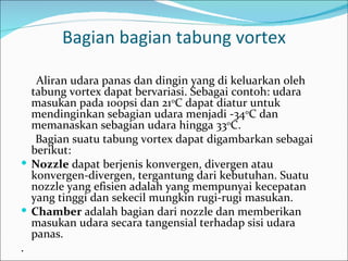 Sistem Refrigerasi Tabung Vortex | PPT