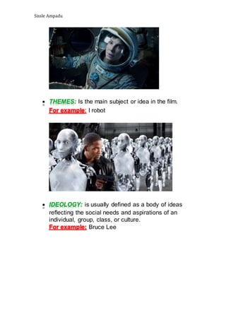 Narrative structure, codes and conventions of a fictional film | DOCX