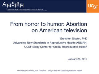 Sisson presentation 01-25-2018 | PPT