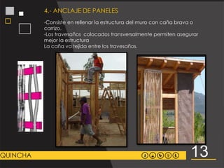 Sistema Constructivo deQuincha | PPTX