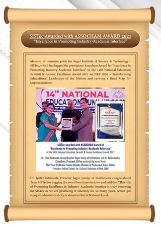 SISTec Bulletin | College News Letter | Private Engineering College in Bhopal | PDF