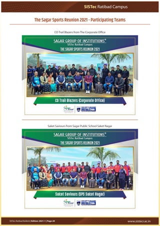 SISTec Ratibad Bulletin 2021 Edition-1 | The Best Engineering College in Bhopal | PDF