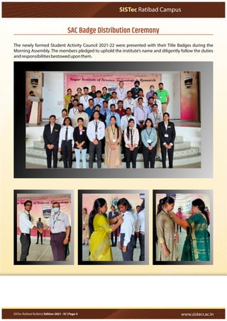 SISTec Ratibad Bulletin Edition 2021-IV | PDF