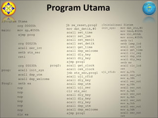 Sistem Absensi RFID | PPT
