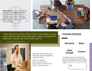 Sistem Antrian Desktop App Detail | PDF