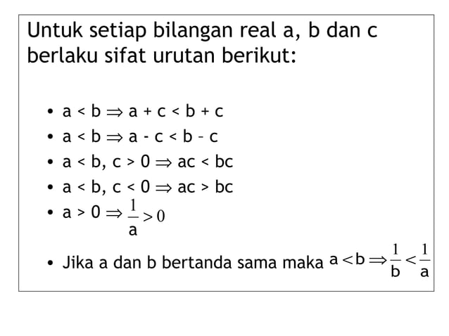 Sistem bilangan-real-1 | PPT
