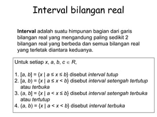 sistem-bilangan-real-1. matematika dasarppt | PPT