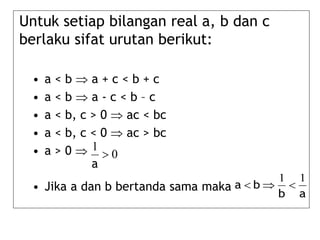 sistem-bilangan-real-1. matematika dasarppt | PPT