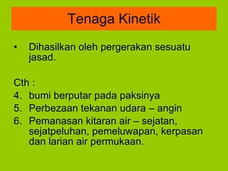 Sistem Bumi (Tenaga) | PPT