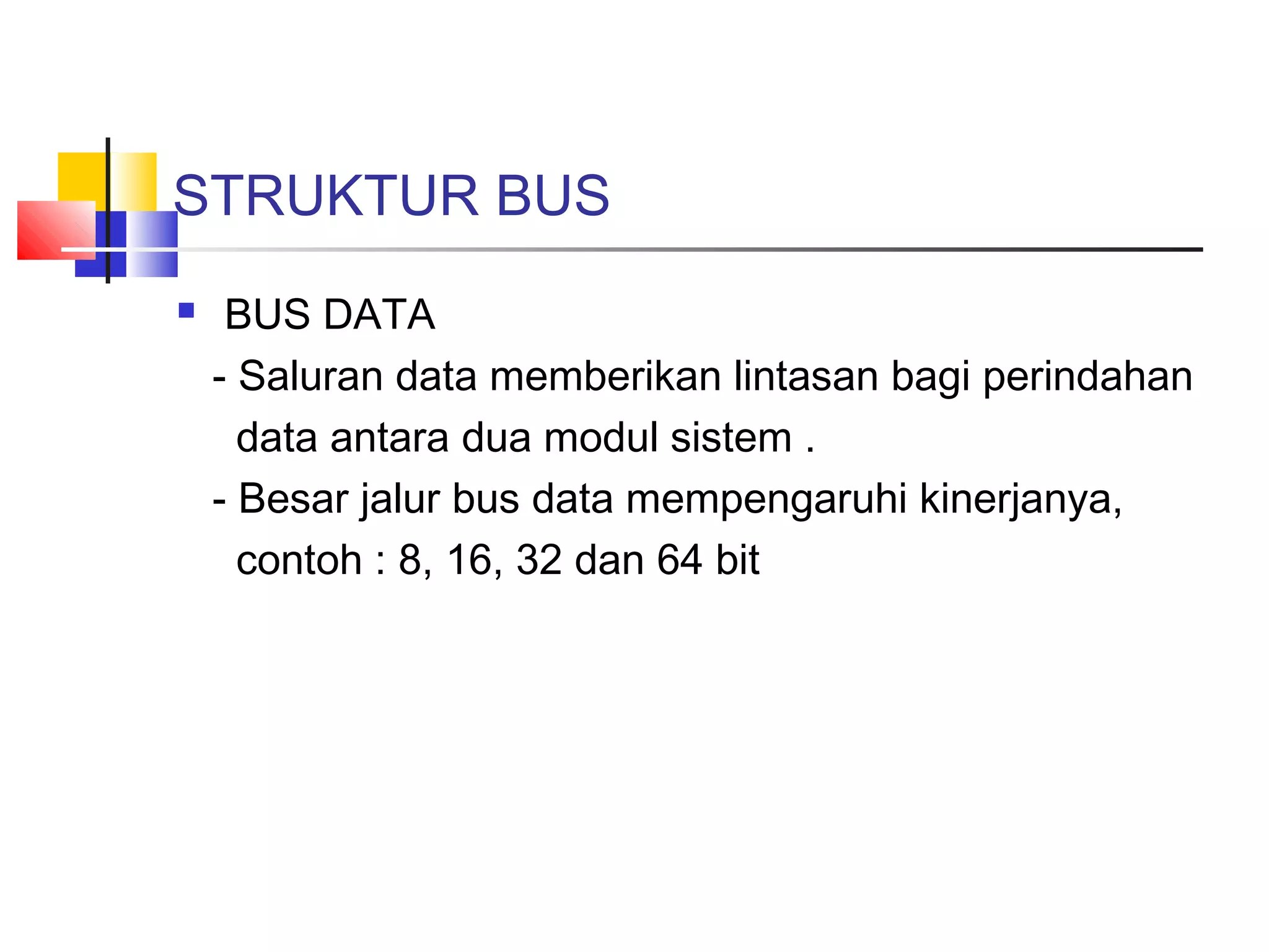Sistem bus | PPT
