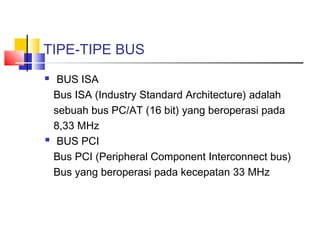 Sistem bus | PPT