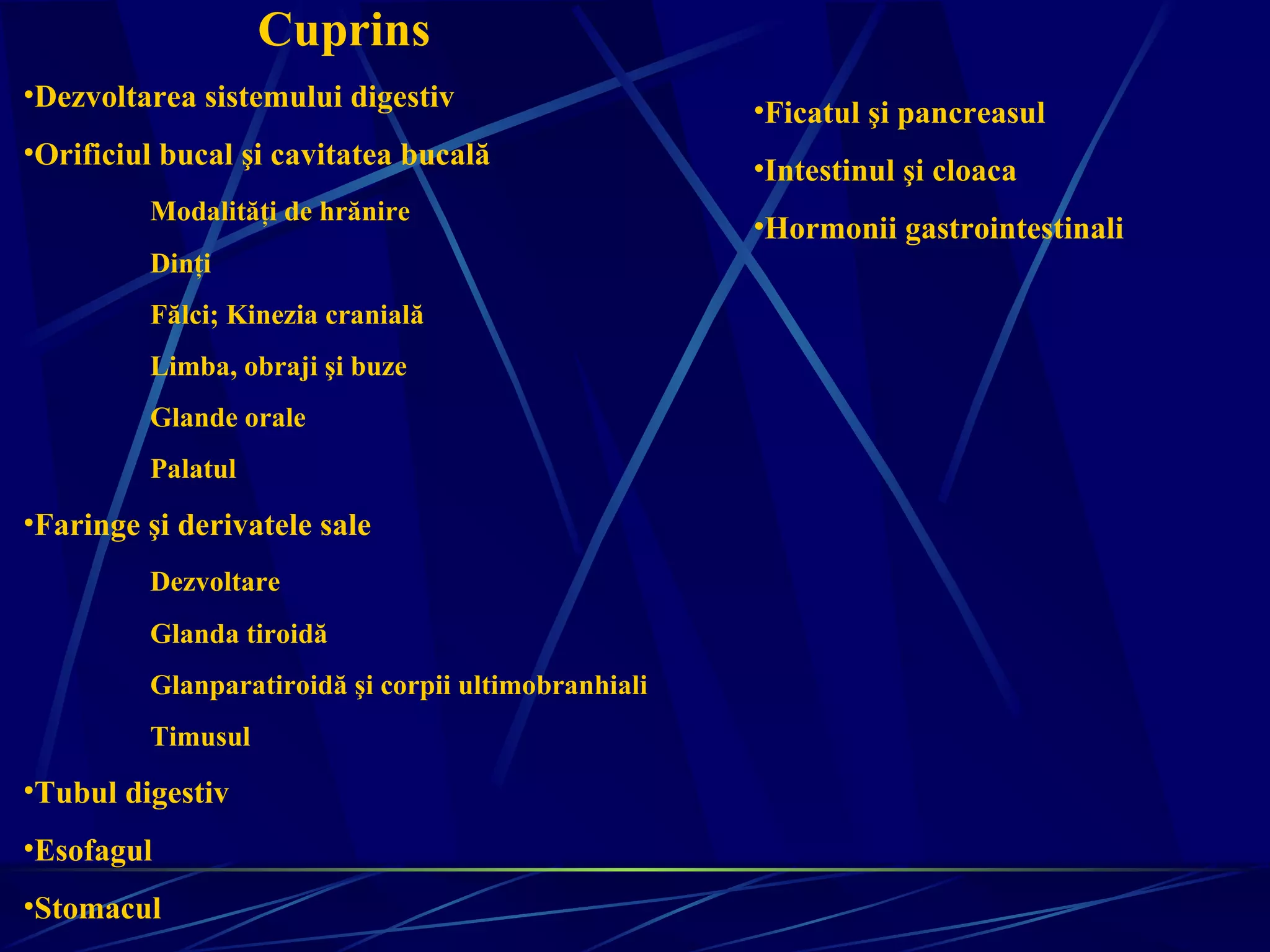 Sistemul Digestiv | PPT