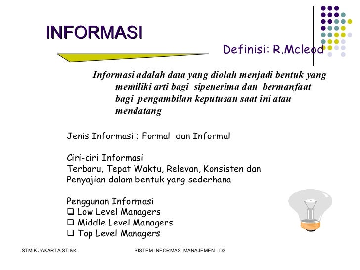 Perbedaan Data Dan Informasi Contoh Dan Pengertian
