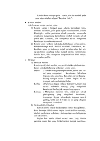 Sistem integumen | DOCX